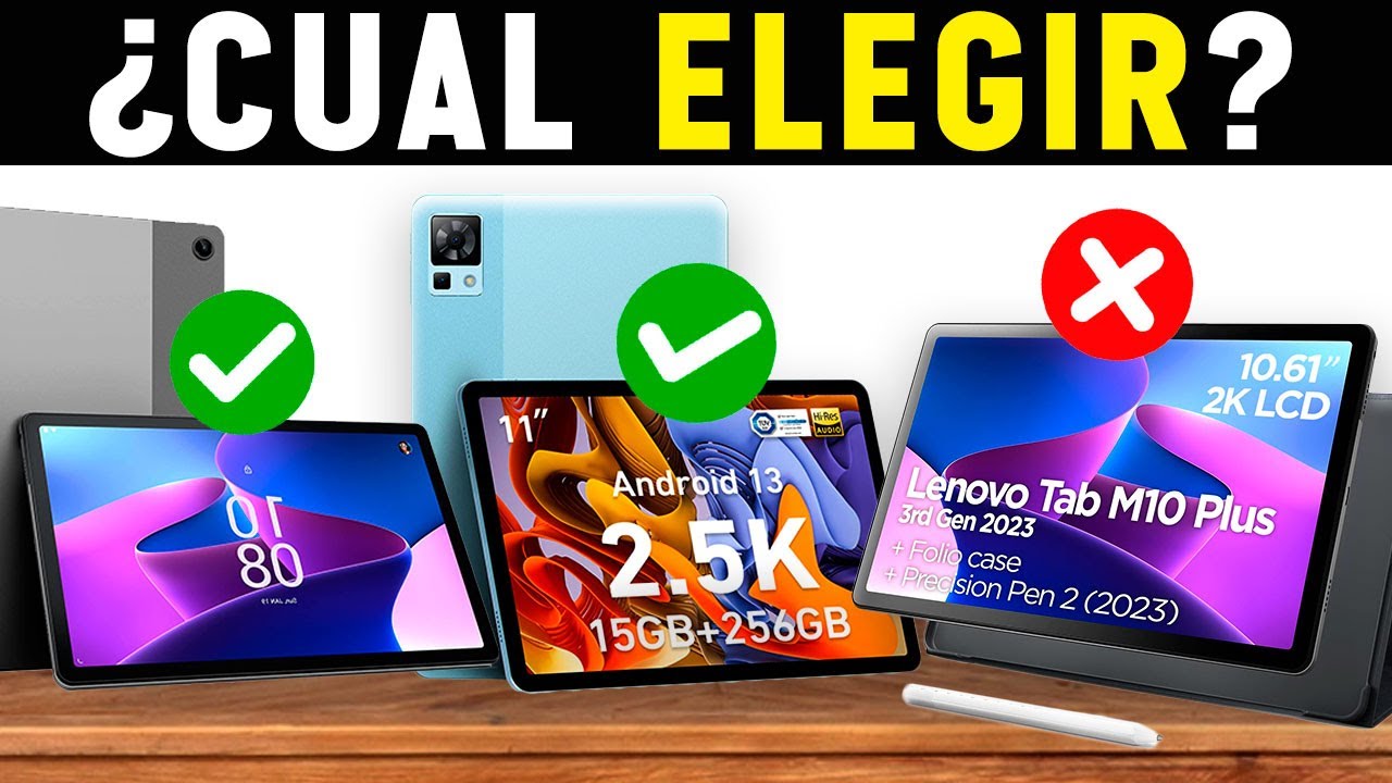 😮 Las 5 Mejores Tablets Gama Media 2025 Calidad Precio - YouTube