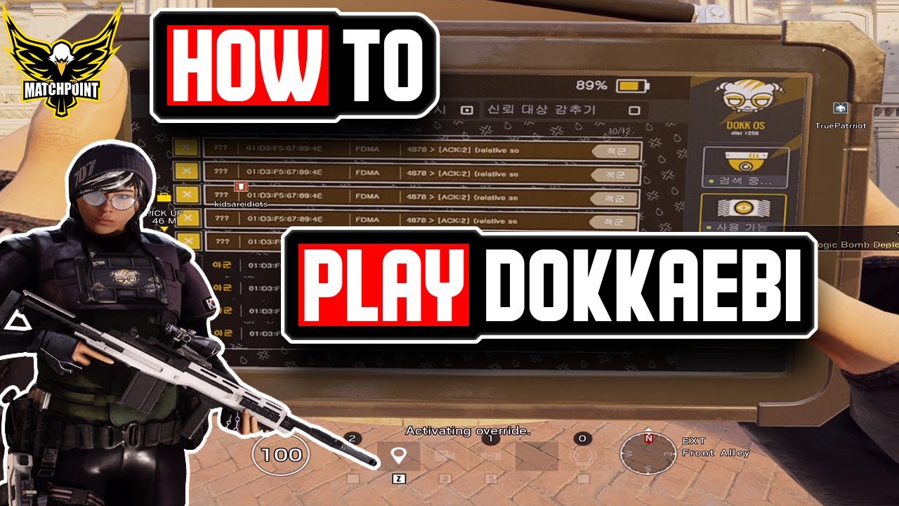 How to play Dokkaebi - An updated guide! - Rainbow Six Siege - YouTube