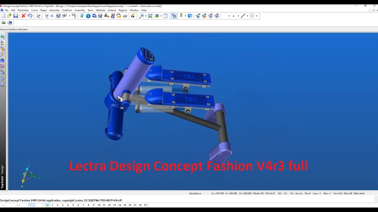 LECTRA DESIGN CONCEPT V4R3 Fashion - YouTube
