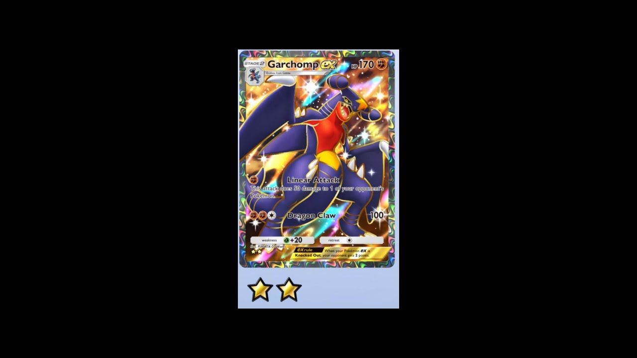Dapat Garchomp EX dari Triumphant Light Packs - YouTube