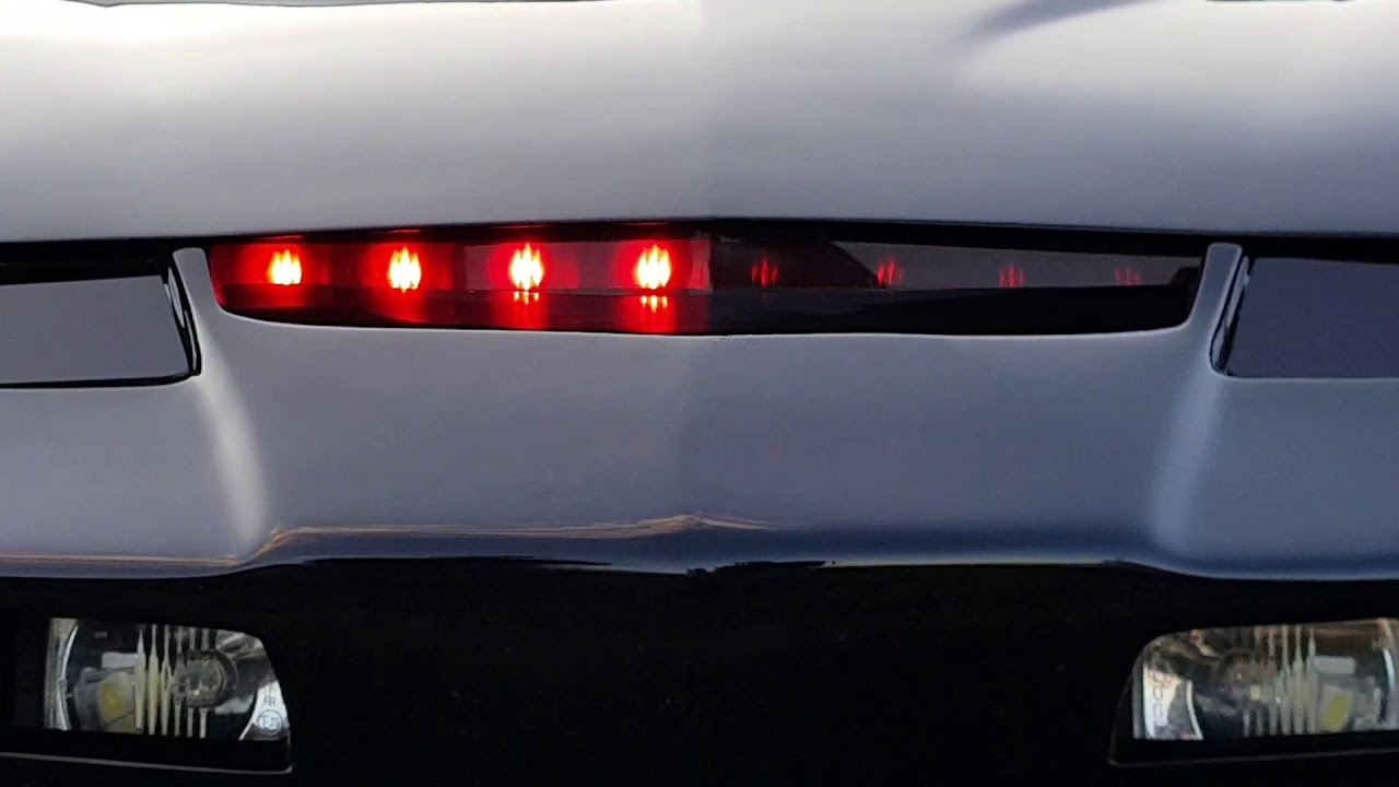 Knight rider lights - YouTube