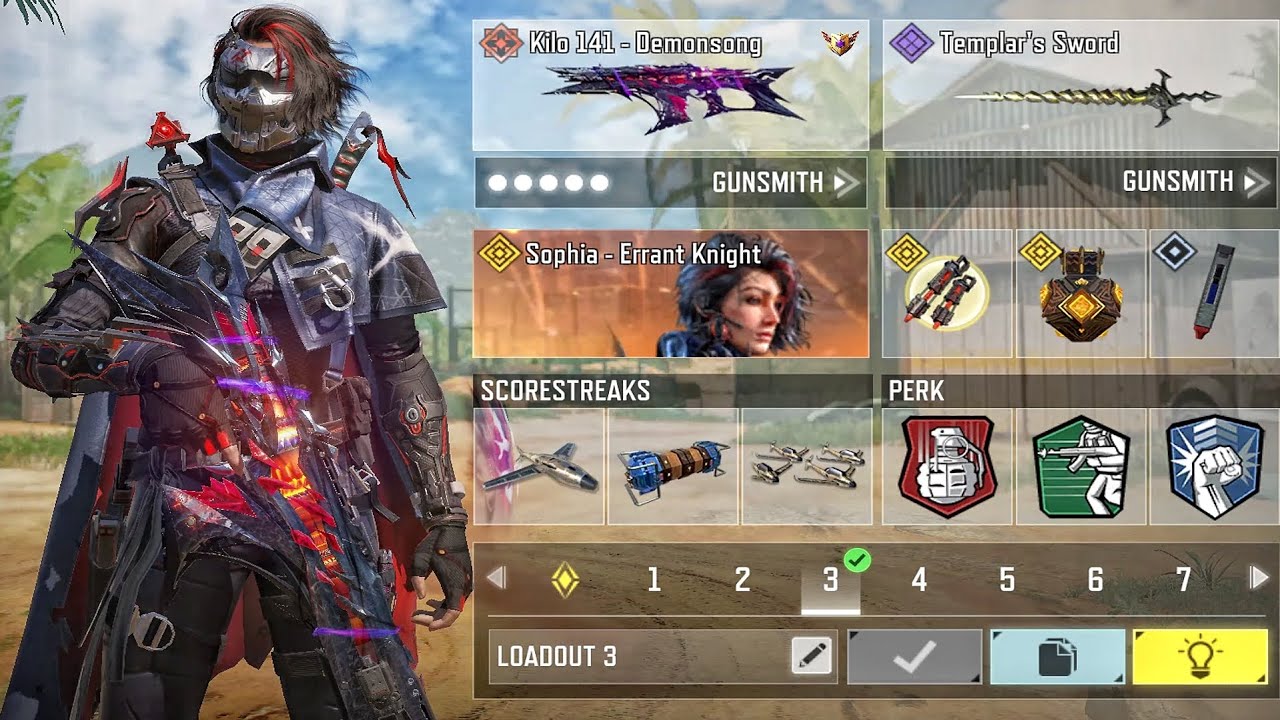 Mythic Kilo 141 Demonsong Gameplay with Legendary Sophia Errant Knight ...