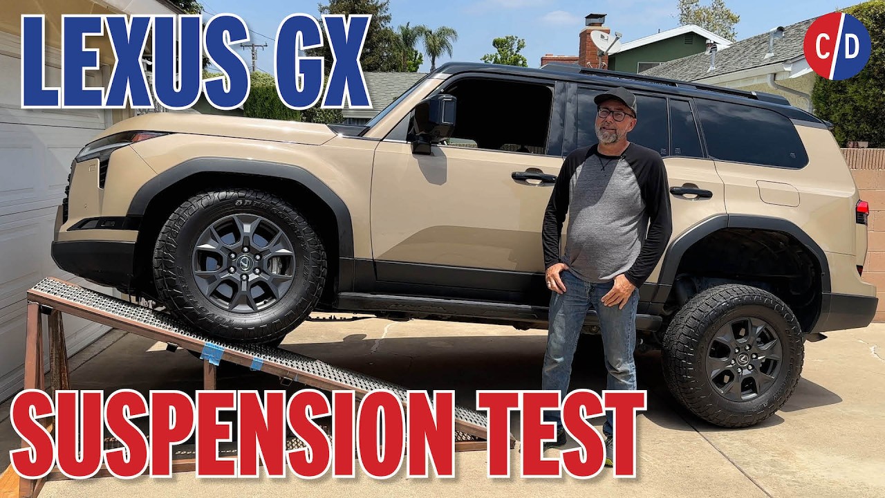 Lexus GX 550 Suspension Deep Dive and RTI Test | Car and Driver - YouTube