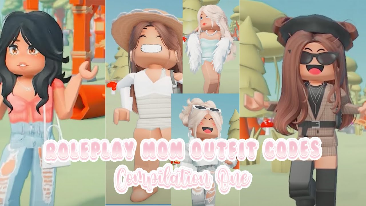 Berry Avenue codes Roleplay Mom Outfit Collection 1-4 Bloxburg codes ...