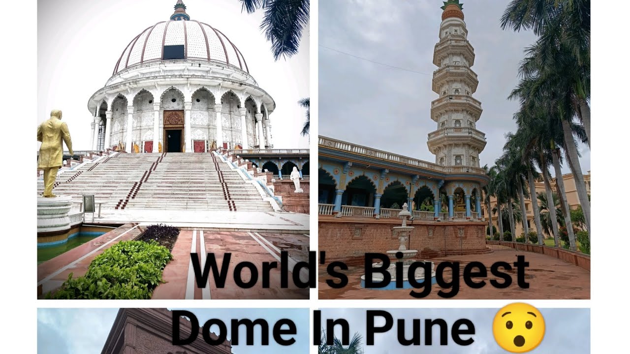 World's Biggest Dome in Pune. World peace Dome Loni Kalbhor. - YouTube
