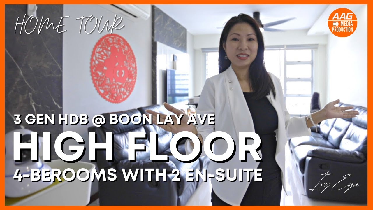 Singapore HDB Property Home Tour - 216A Boon Lay Ave @ Jurong West Estate | 3GEN Flat by Ivy Eyu ...