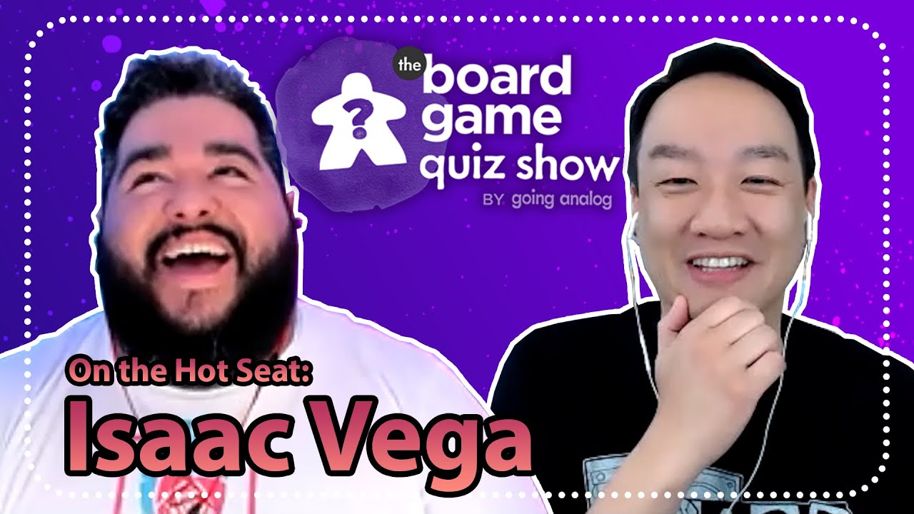 The Board Game Quiz Show - S2 E2: Game designer Isaac Vega - YouTube