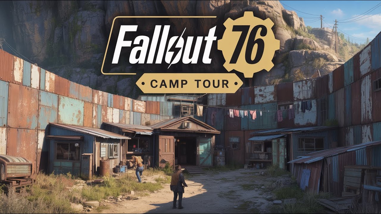 Fallout 76 | Cliffside Outpost Tour – My Favorite RP Build Yet! - YouTube