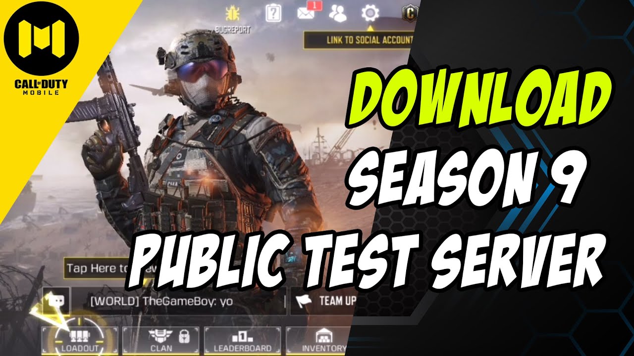 DOWNLOAD CODM SEASON 9 TEST SERVER | NEW WEAPON CUSTOMISATION | NEW ...