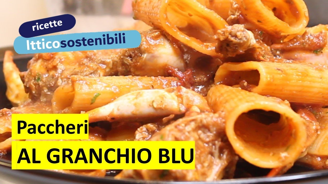 Paccheri al granchio blu - YouTube