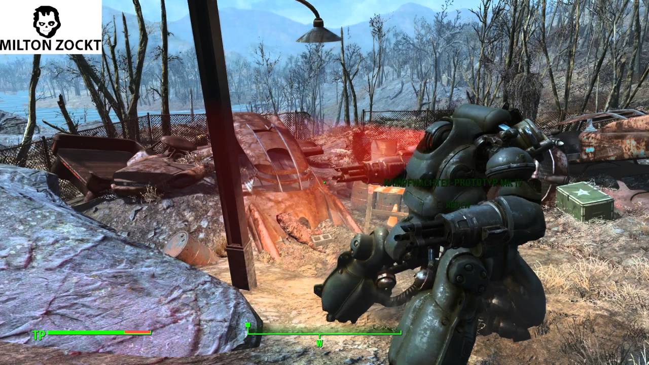 [GER] Fallout 4 Let´s Play | 016 | Das Roboter Entsorgungsgelände - YouTube