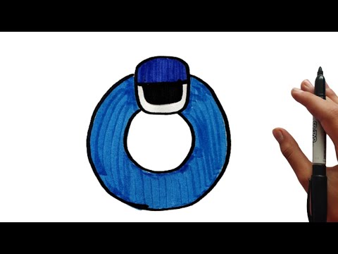 Drawing Alphabet Lore Lowercase o - THE ALPHABET LORE - YouTube