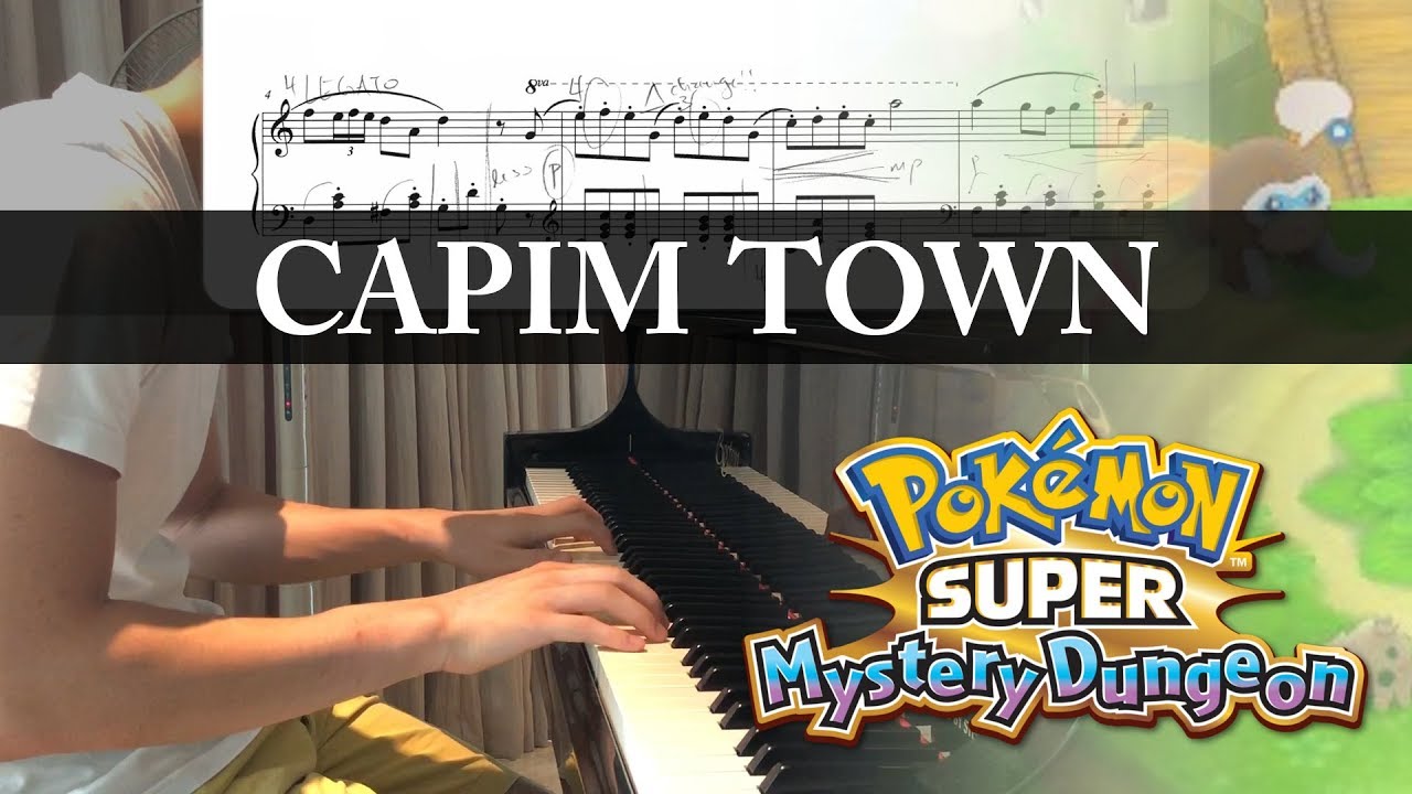 "Grass Continent: Capim Town" (from "PSMD") || Piano Cover + Sheets ...