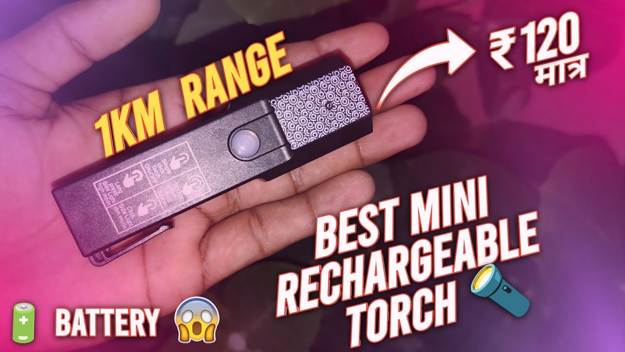 Eveready DL85 Boomlite Rechargeable Torch | Best Mini Torch Under 200 ...