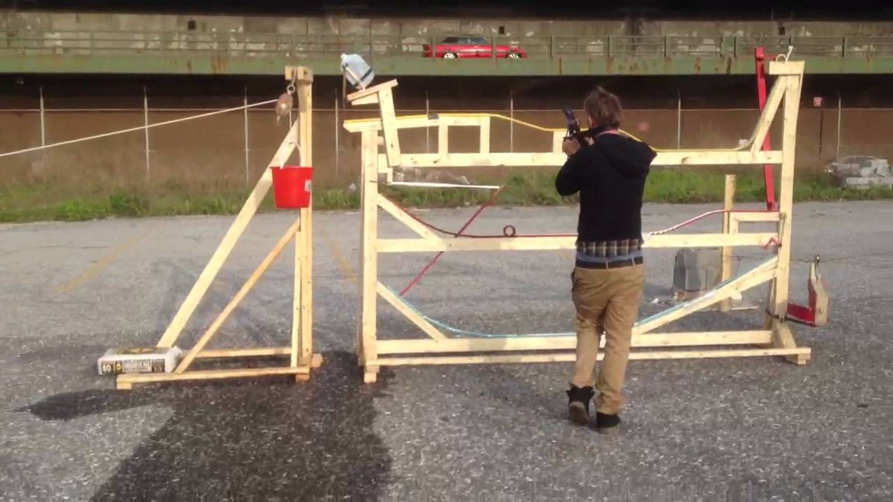 Rube Goldberg Machine I built for Sesame Street - YouTube