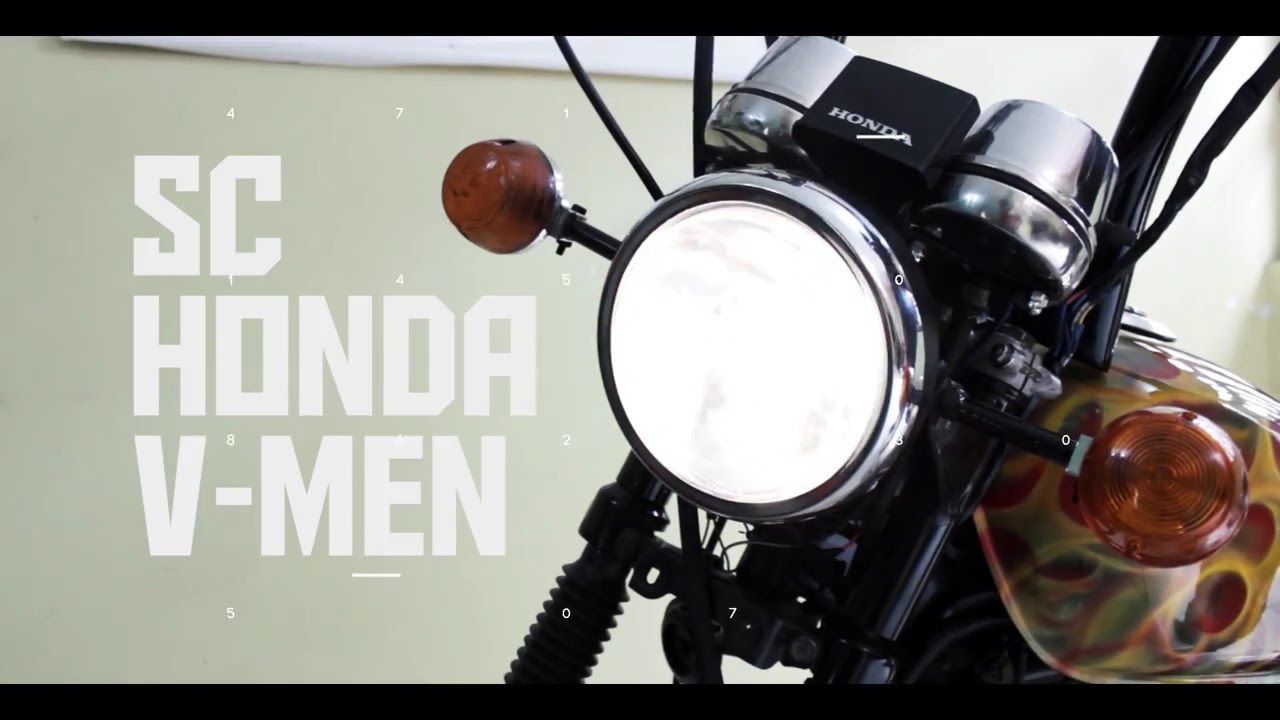 Honda v-men 125 bobber 🔥 | moto custom 2020 - YouTube