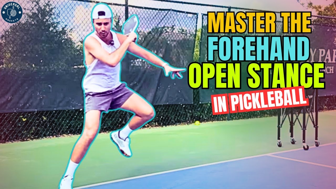 Master the Forehand Open Stance in Pickleball: Step-by-Step Guide for ...