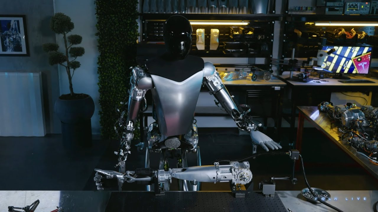 Tesla Bot Update - Optimus and Elon Musk | Tesla Investor Day 2023 ...