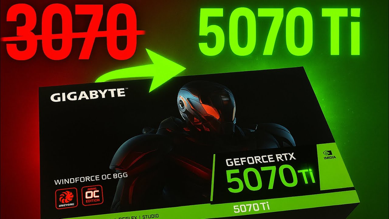 Unboxing and installing RTX 5070 ti - YouTube