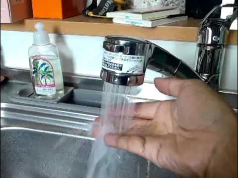 TOTO TKHG32PBE シャワー水栓 ミクロシャワー - YouTube