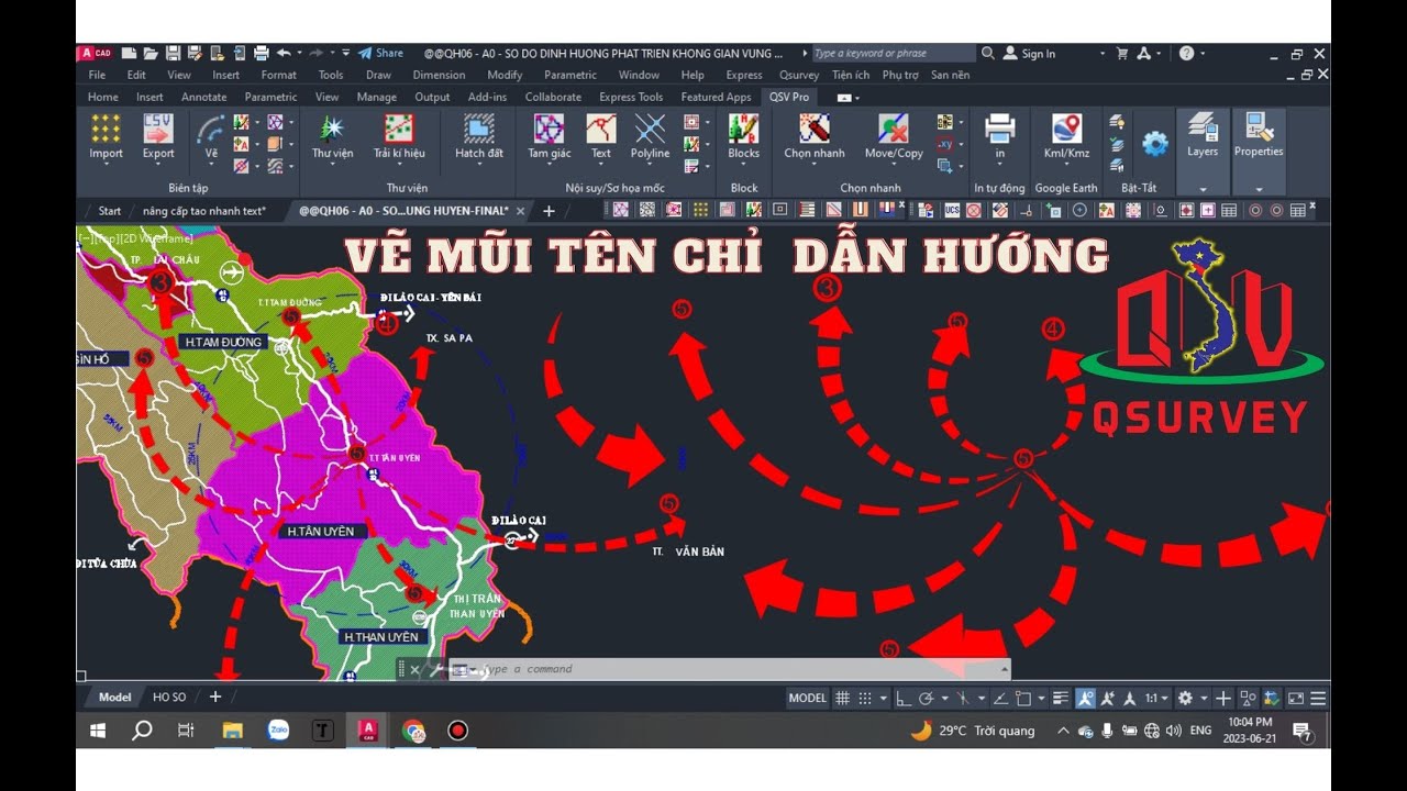 🌎 VẼ MŨI TÊN CHỈ DẪN HƯỚNG [VMT] - YouTube
