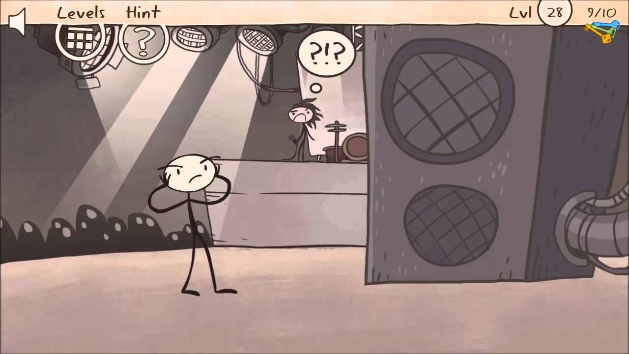 Troll Face Quest Unlucky Level 28 - Walkthrough - YouTube