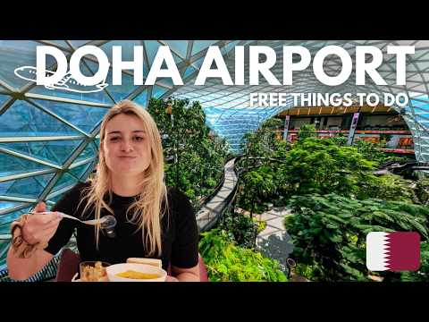 Doha Airport | BEST things to do for FREE on Long Layover