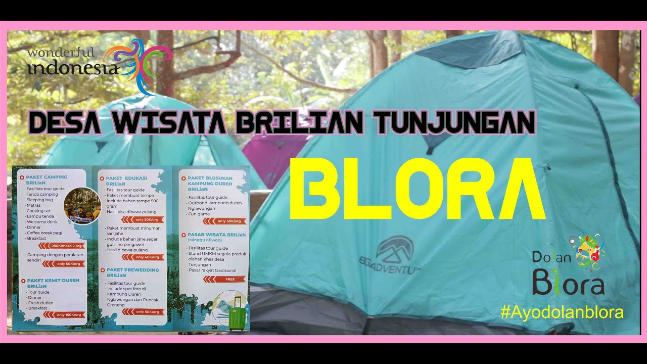 Ayo Dolan "Desa Wisata BRILian Tunjungan", Kabupaten Blora | Festival ...