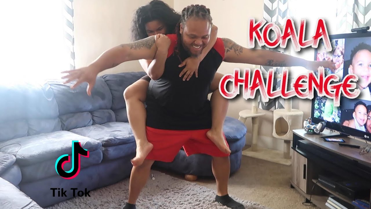 Koala Challenge from tiktok Family style - YouTube