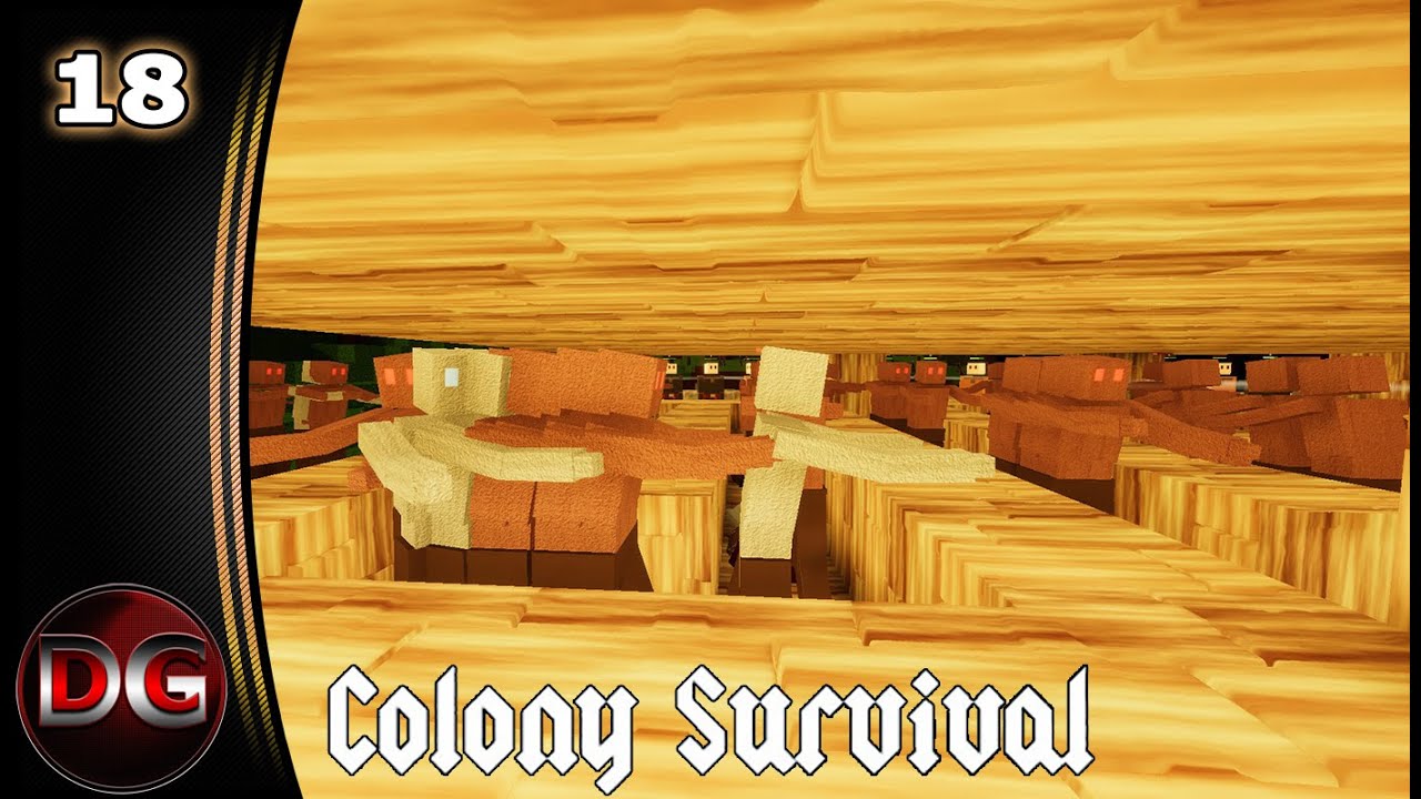 Colony Survival - Season 2! - Now that's a lot of zombies... - Ep 18 ...