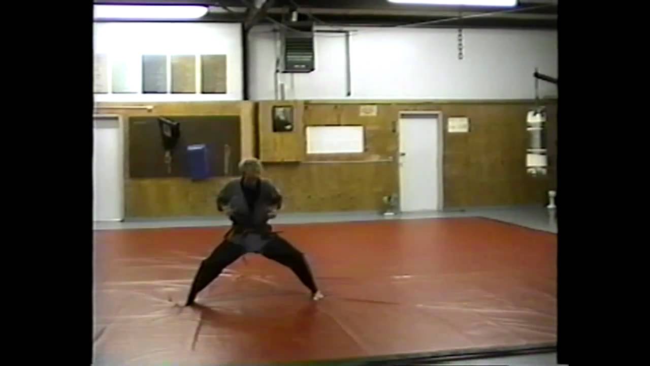 My Black Belt Test over Forms 1-11 in Oct 28th 1993 4 part test - YouTube