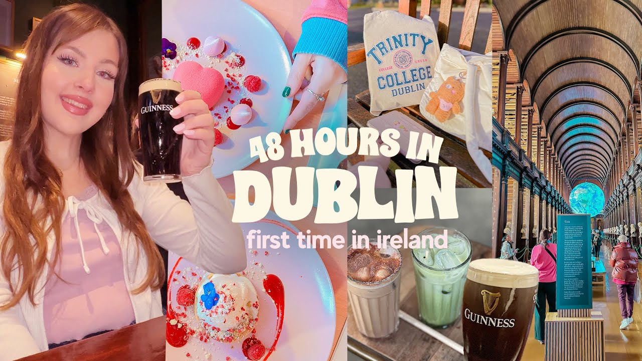 our first time in Ireland 🇮🇪 48 EPIC Hours in Dublin | Temple Bar ...