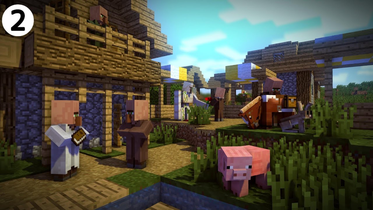 I found most rare village in minecraft 😱 ep-2 - YouTube