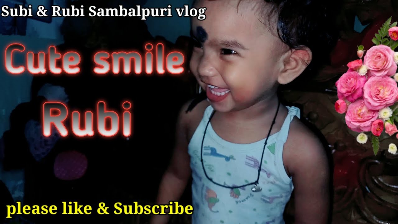 Cute Baby Smile Status //Cute status// //Subi & Rubi Sambalpuri vlog ...