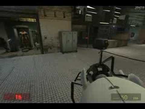 Gmod PORTAL gun - YouTube