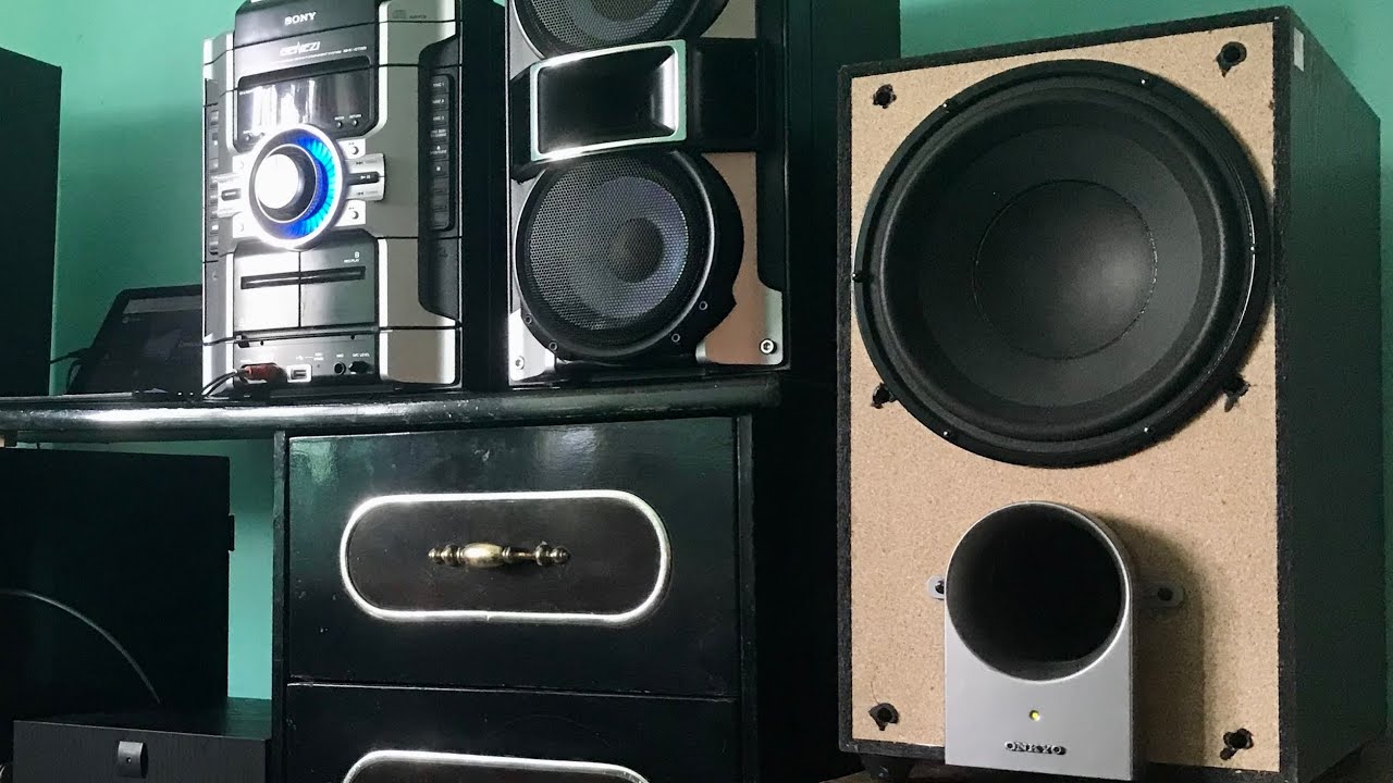 Subwoofer Activo Onkyo SKW-204 Bass I Love You - YouTube