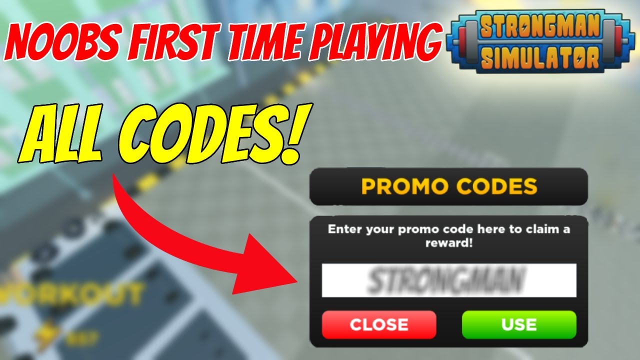 Playing STRONGMAN SIMULATOR | +ALL CODES | ROBLOX STRONGMAN SIMULATOR ...