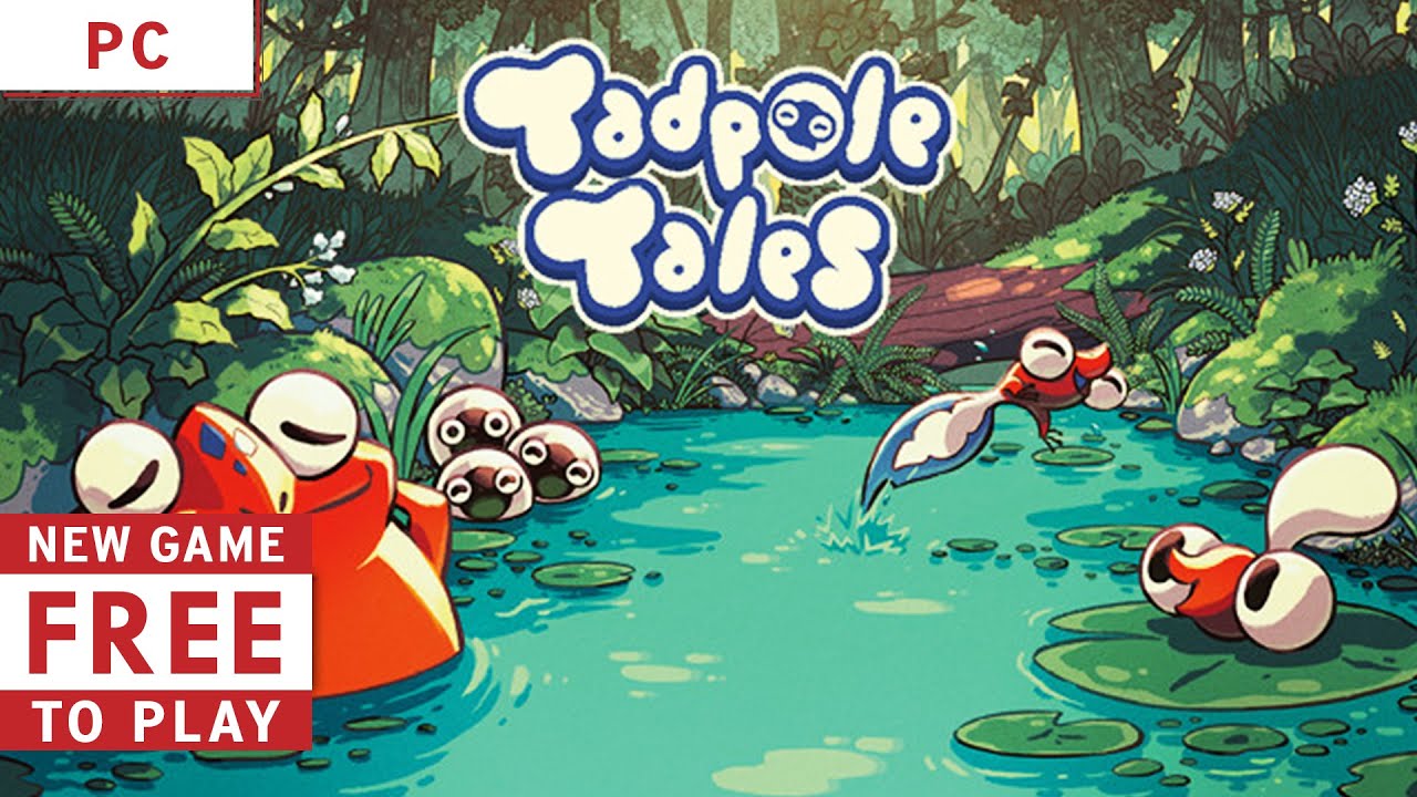 Tadpole Tales Gameplay. New Free Indie Game on Steam! - YouTube
