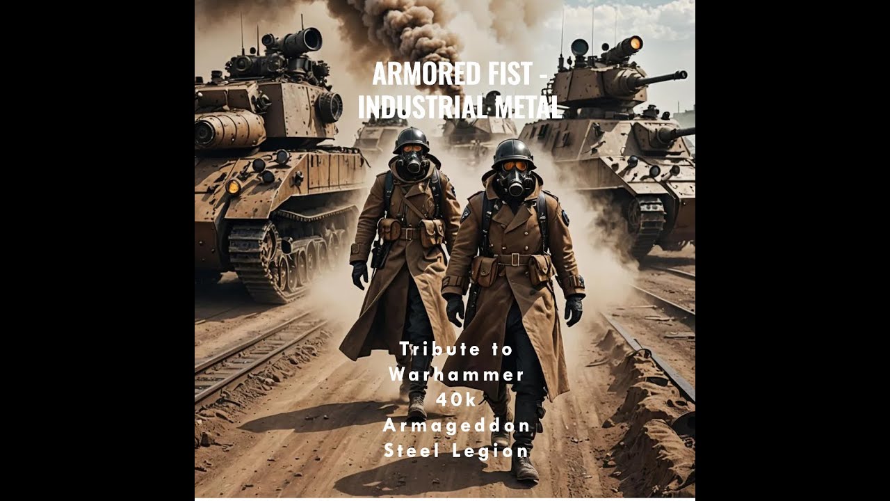 Armored Fist Industrial Metal Tribute to Warhammer 40k Armageddon Steel ...