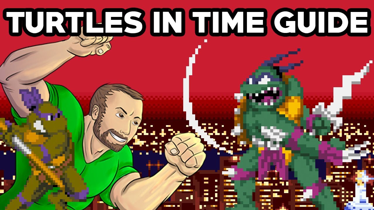 How to Defeat Slash - Super Nintendo TMNT 4 Turtles In Time Boss - YouTube
