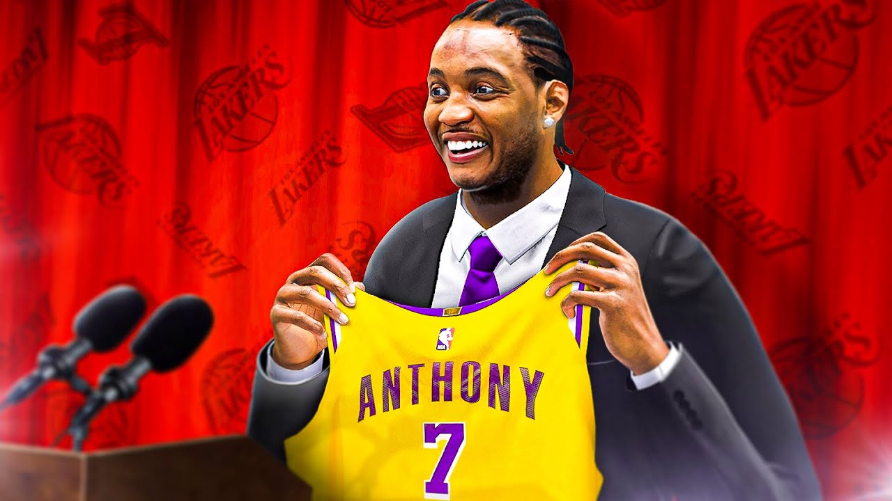 I Put Carmelo Anthony’s Career In Reverse - YouTube