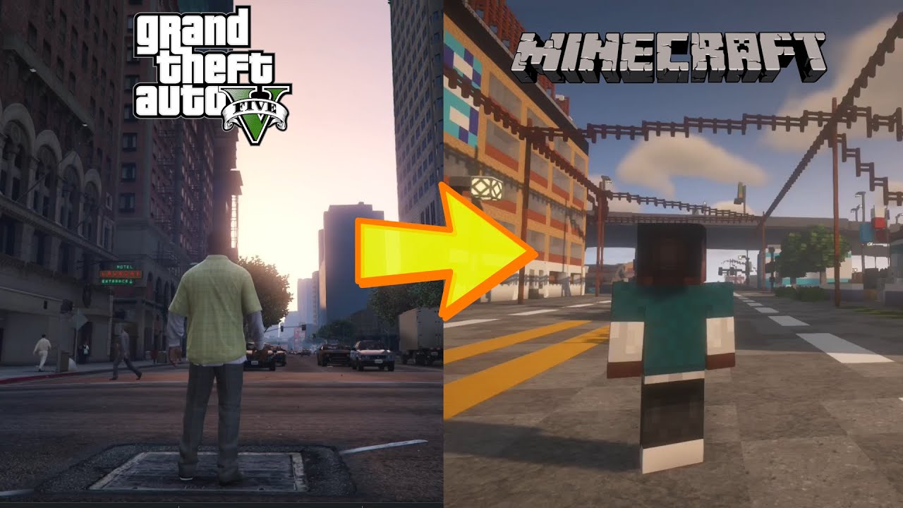 HO RICREATO GTA V SU MINECRAFT - YouTube