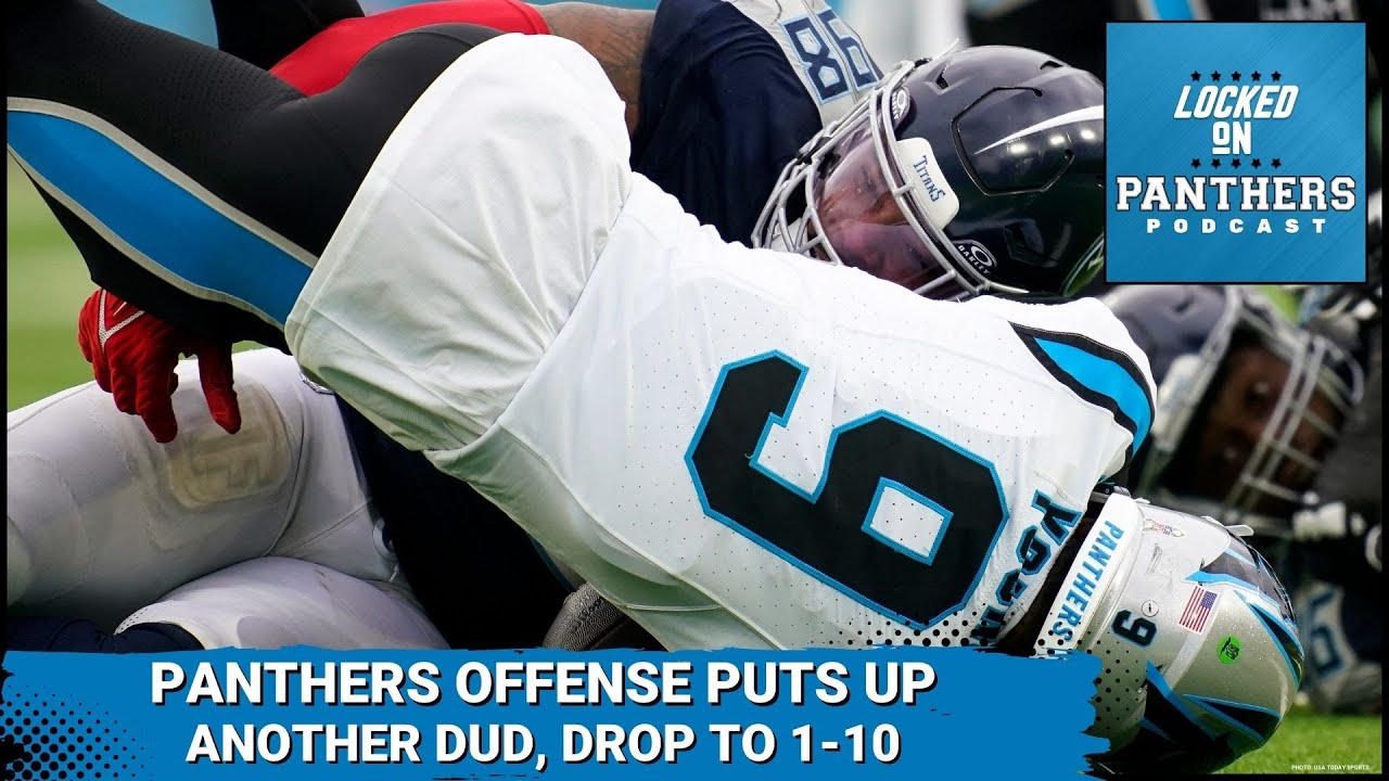 Carolina Panthers offense stagnant in, 17-10, loss to the Tennessee ...