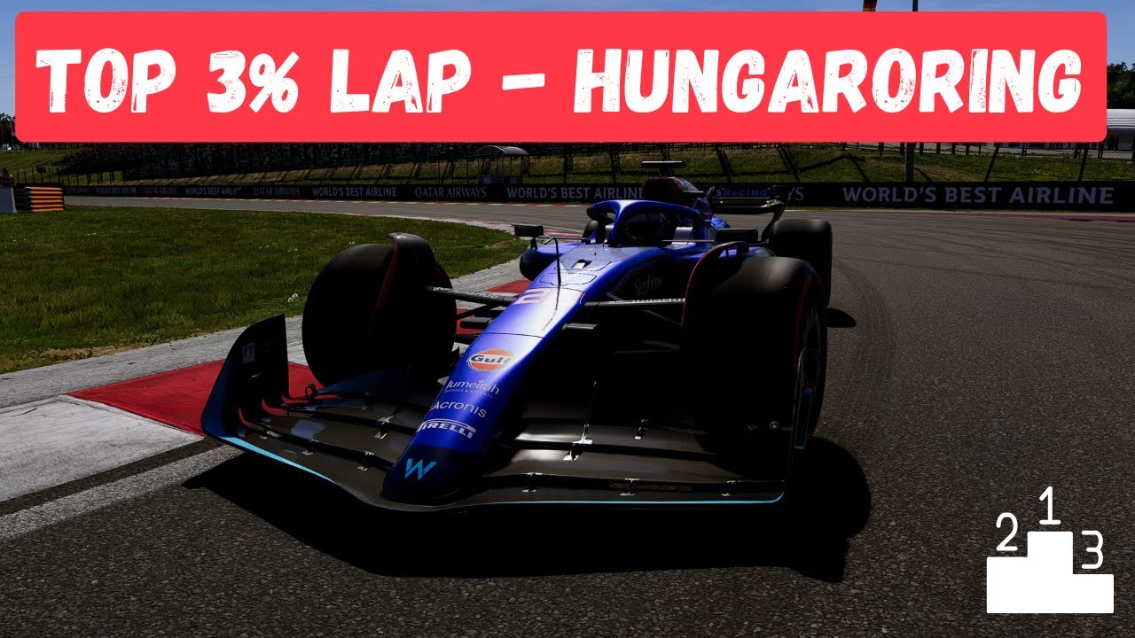 How Fast Is A Top 3% Lap at Hungaroring in F1 23?! - YouTube