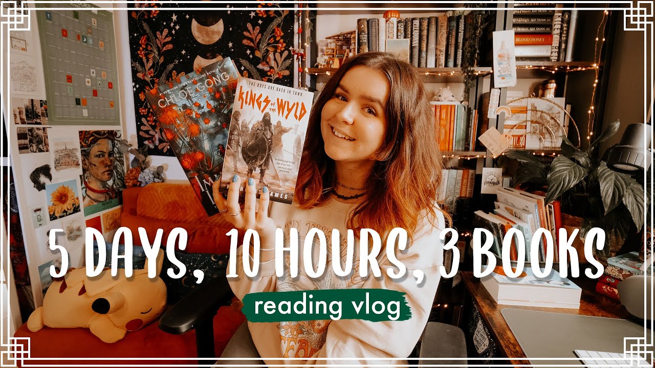 I tried to read for 2 hours every day for a week 📚 reading vlog - YouTube
