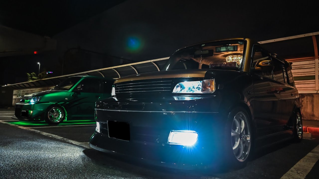 【走行動画】Toyota bB toaster / Scion xb JDM Rolling Shot PV - kansai night ...