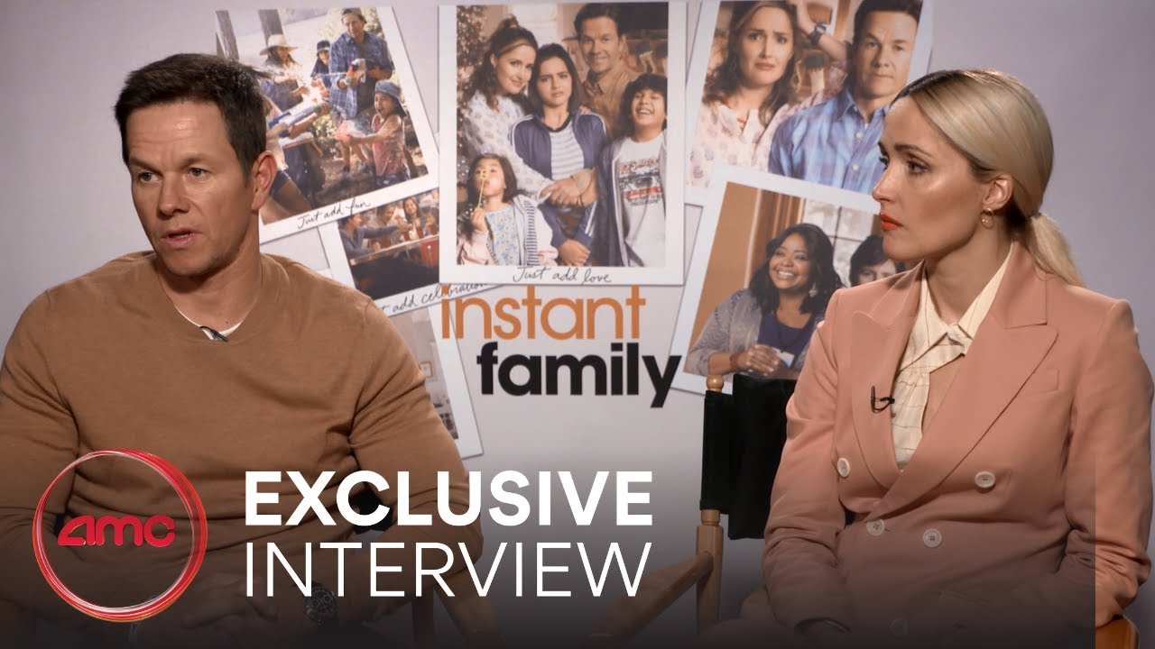 INSTANT FAMILY Interviews (Mark Wahlberg, Rose Byrne) | AMC Theatres ...