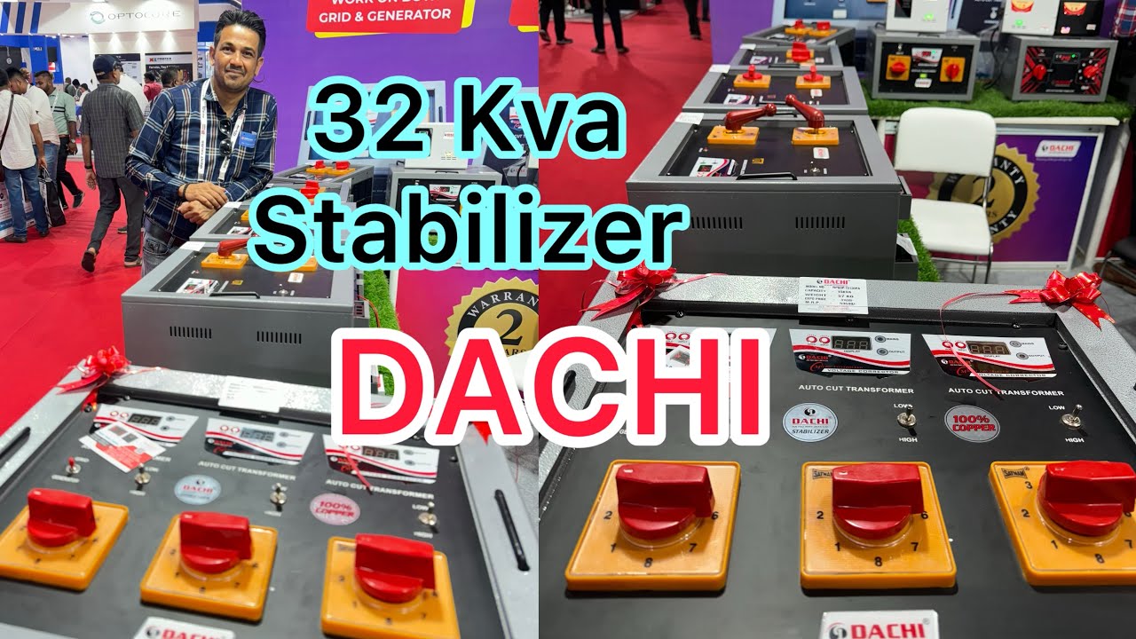 15 KVA Three Phase Stabilizer and 32 KVA Single Phase Stabilizer Dachi ...