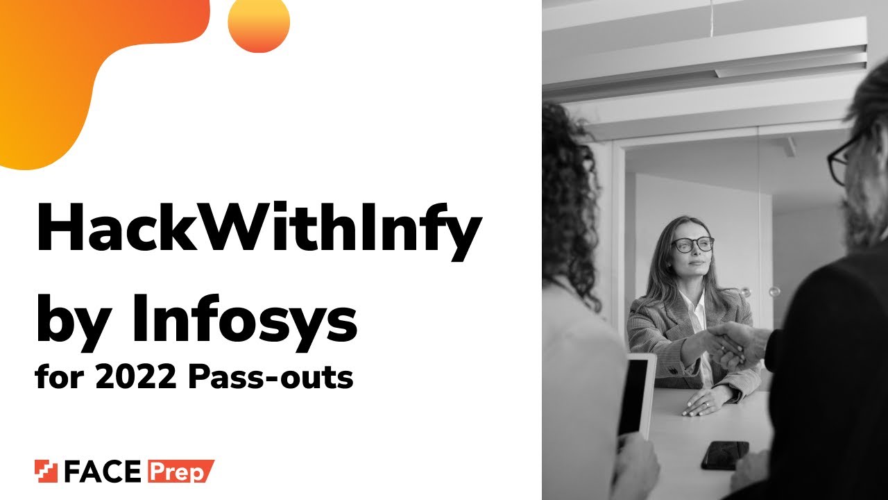 HackWithInfy 2021 by Infosys for 2022 pass-outs - YouTube