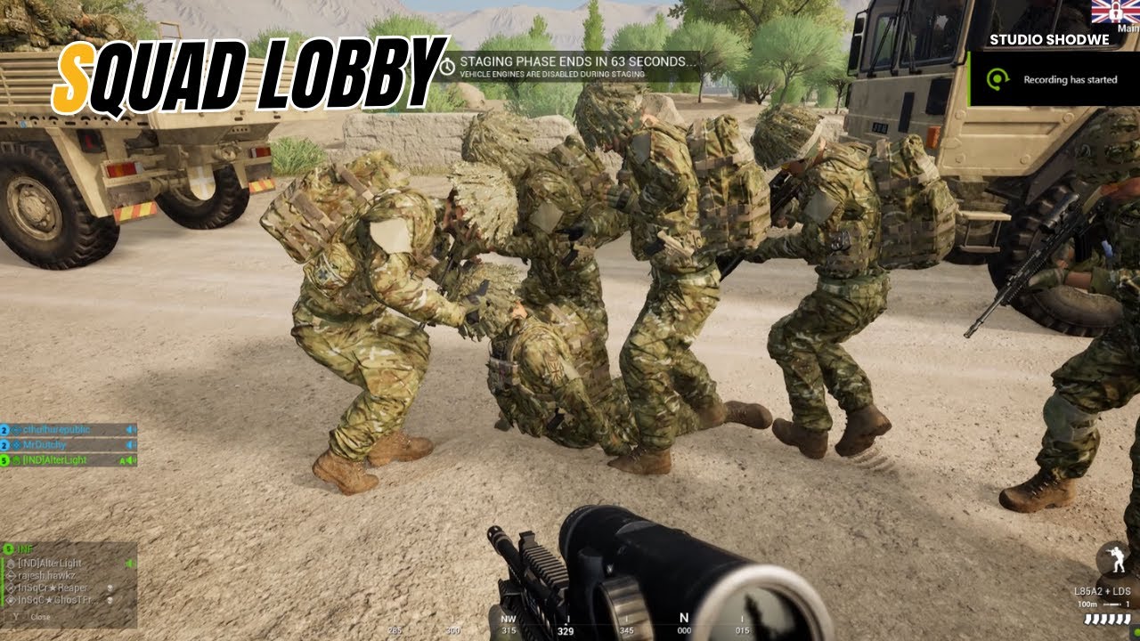 Usual Squad lobby #squad - YouTube